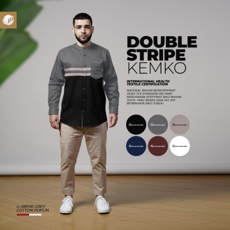 Jual SAMASE KEMKO DOUBLE STRIPE ACCENT PJG 01U081P | LIMITED EDITION ...