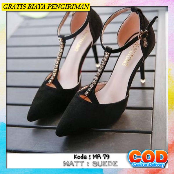 Jual Heels Import Hels Pesta Highels Wanita Kekinian Hils Kaca Hai ...