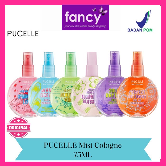 Jual Pucelle Mist Cologne Body Mist 75 / 150 ml Parfum Wangi Remaja | Shopee Indonesia