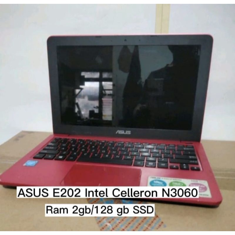Jual notebook ASUS E202s 128Gb SSD [MERAH] | Shopee Indonesia