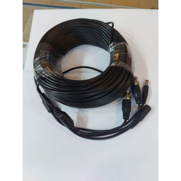 Jual kabel cctv jadi 30 40 50meter siap pakai/kabel jadi cctv | Shopee ...