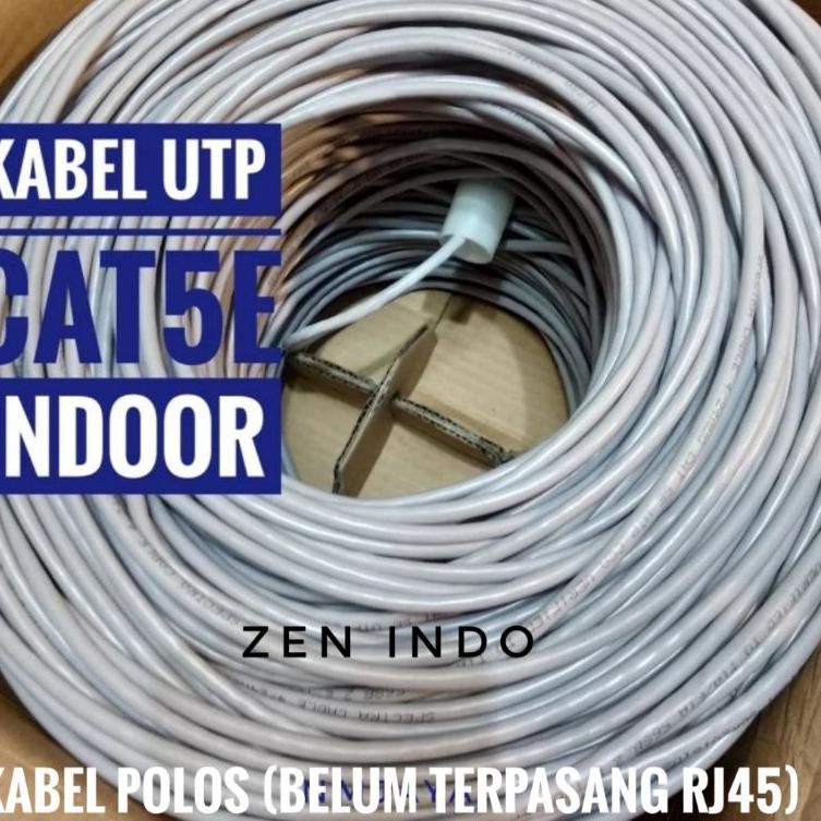 Jual BEST PRICE ㊫ 100 Meter Kabel Lan Spectra UTP Cat5E / Cat 5E ...