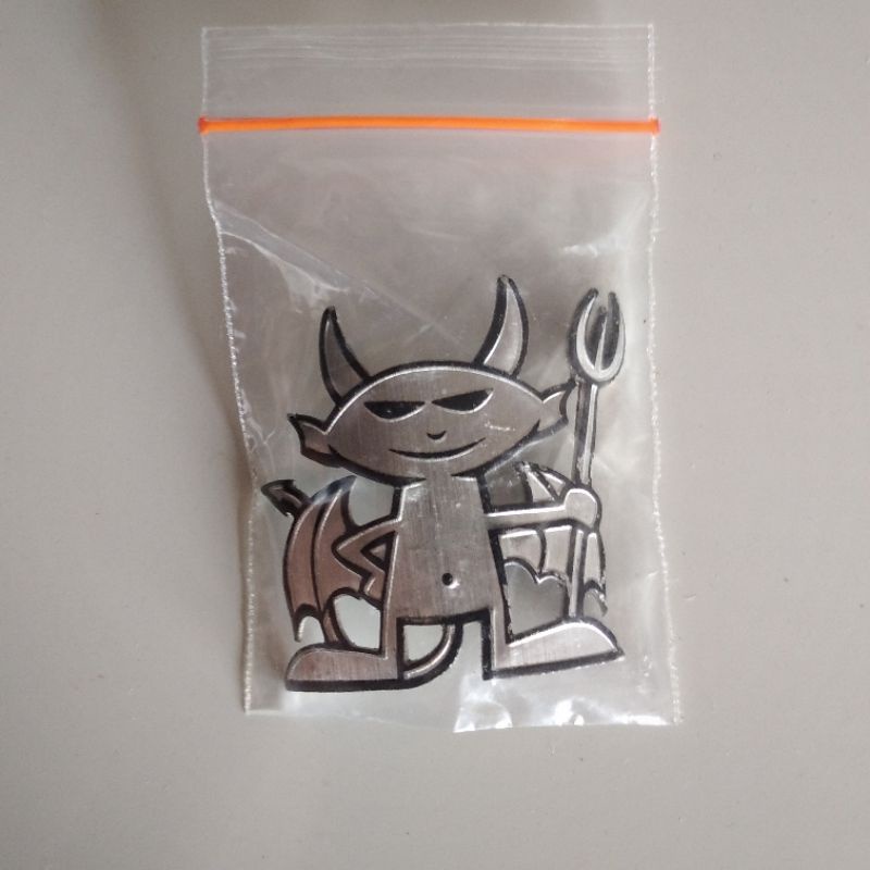 Jual Emblem Sepeda Thrill Agent Logo Devil | Shopee Indonesia