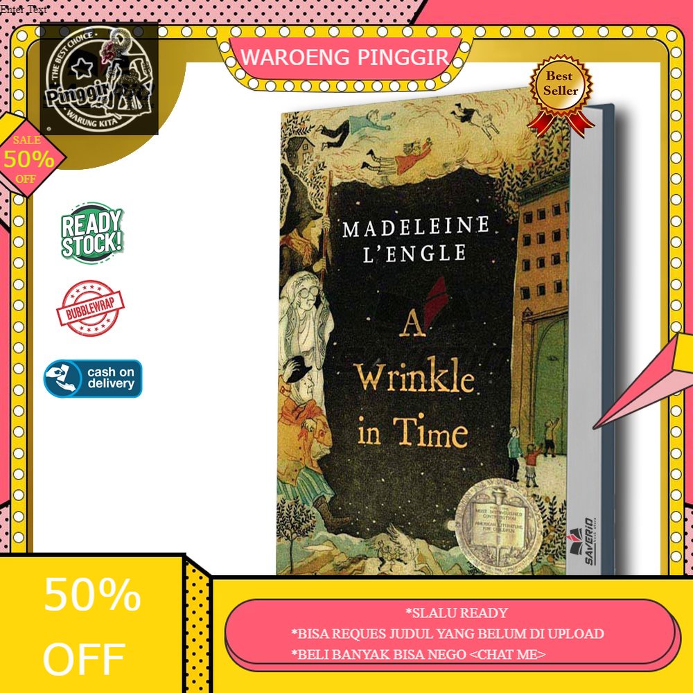 Jual Buku A Wrinkle In Time - Madeleine L Engle | Shopee Indonesia