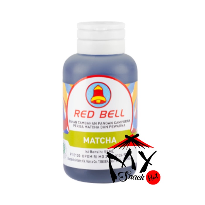 Jual RED BELL PASTA MATCHA 55ML - RED BEL PERISA SIRUP TEH HIJAU MACHA ...