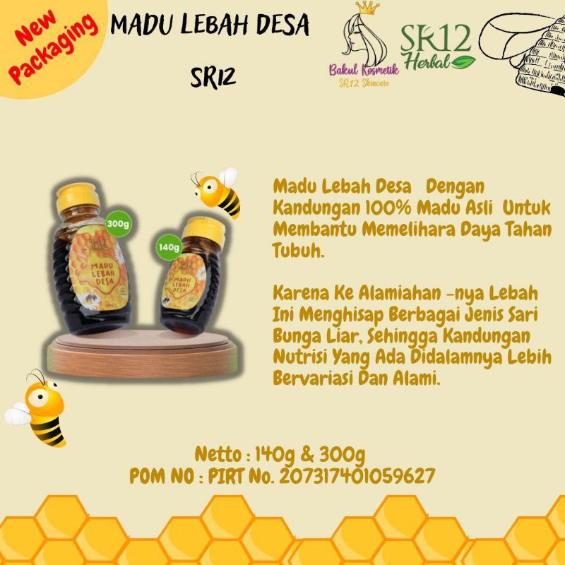 Jual Madu Lebah Desa SR12 Madu Hutan Akasia Lebah Apis Mellifera Sumber ...