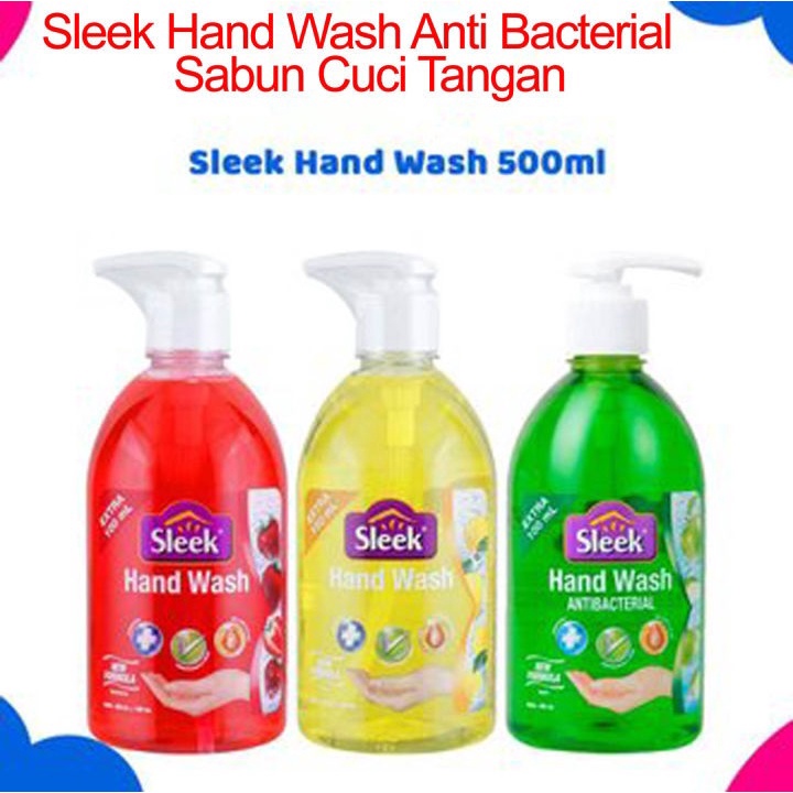 Jual Sleek Hand Wash Botol 500 ml - Sabun Cuci Tangan Sleek #MIL | Shopee Indonesia