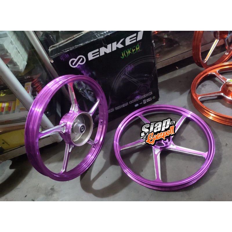 Jual VELG ENKEI 511 HITAM BIRU HIJAU PURPLE ANODIZE TROMOL/VELG VND ...