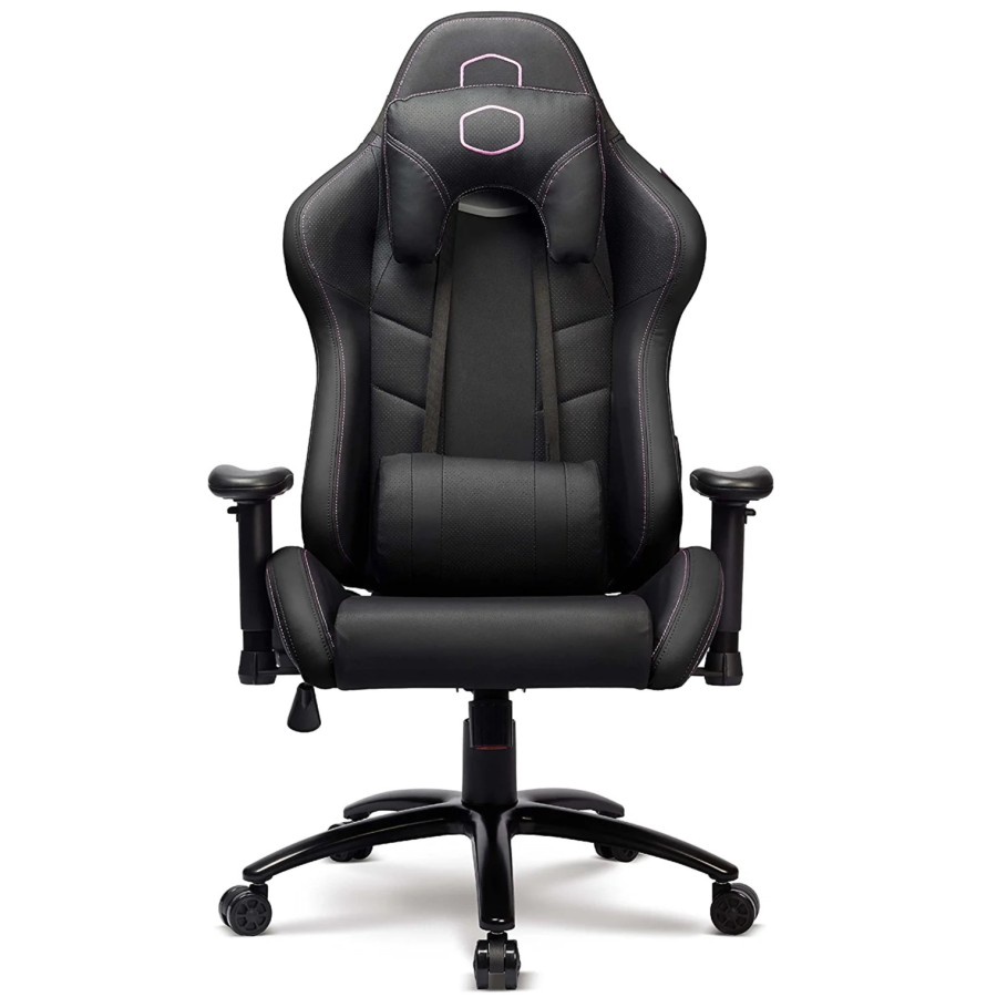 Jual COOLER MASTER CALIBER R2 BLACK COMFY ERGONOMIC GAMING CHAIR ...