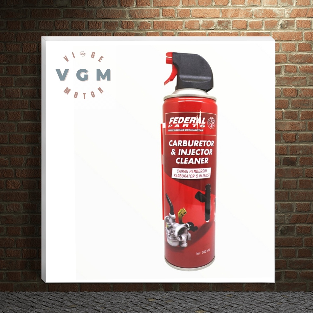 Jual (VGM) FEDERAL Carburetor & Injector Cleaner 500ml untuk Semua Tipe ...