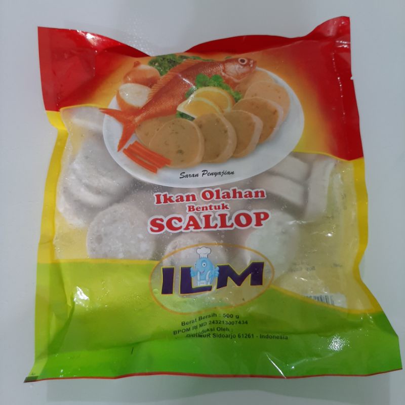 Jual ILM Ikan Olahan Bentuk Scallop 500g | Shopee Indonesia