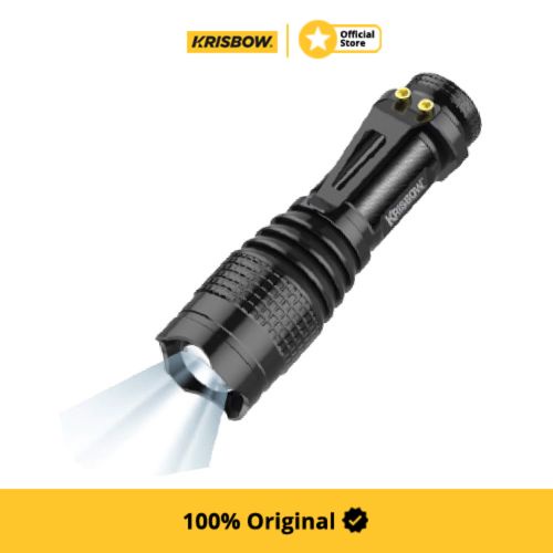 Jual Krisbow Flashlight Senter Led 50Lm 1Xaa-15V Dengan Klip | Shopee ...