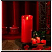 Jual LED Lilin merah besar recharge UNTUK KEAGAMAAN DAN FOTOGRAFI ...