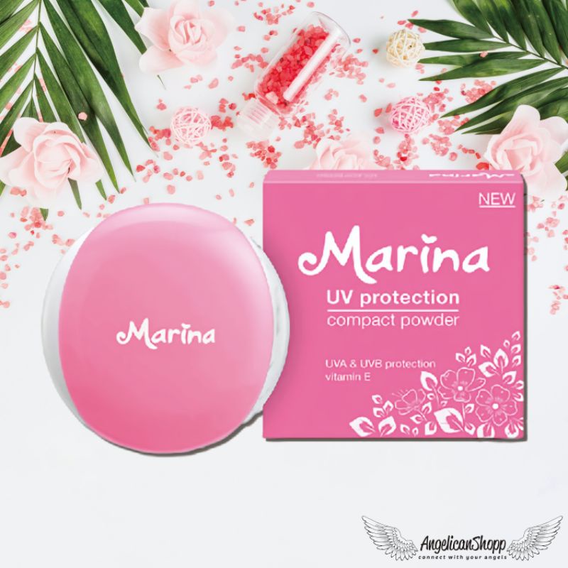 Jual MARINA COMPACT POWDER 12GR / BEDAK PADAT MARINA | Shopee Indonesia