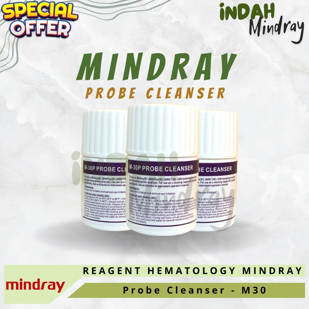 Jual Reagent Hematology Mindray Probe Cleanser All Type | Shopee Indonesia