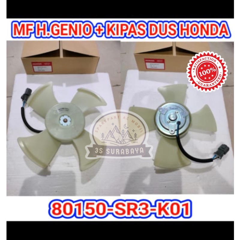Jual Motor Fan Plus Kipas Honda Genio Ac FerioCrv Gen 1 City Z Extra ...