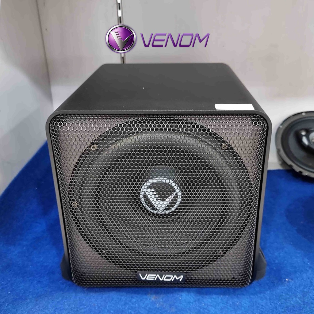 Jual Venom DBX 8.1A Dual 8 inch Subwoofer Aktif with remote control ...