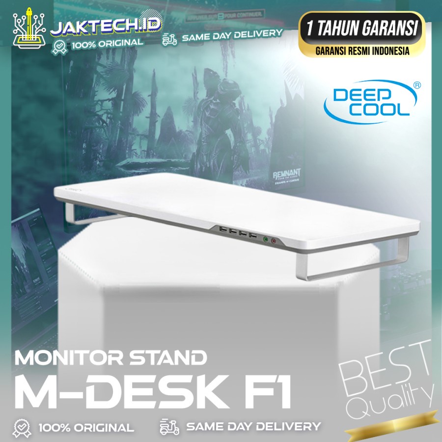 Jual DeepCool M-Desk F1 Grey USB2.0 HUB Meja Monitor Stand | Shopee ...