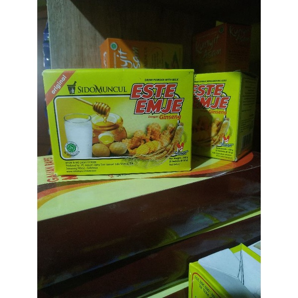 Jual ESTE-EMJE Susu (Original) Minuman Serbuk SidoMuncul | Shopee Indonesia Jual ESTE-EMJE Susu (Original) Minuman Serbuk SidoMuncul | Shopee Indonesia