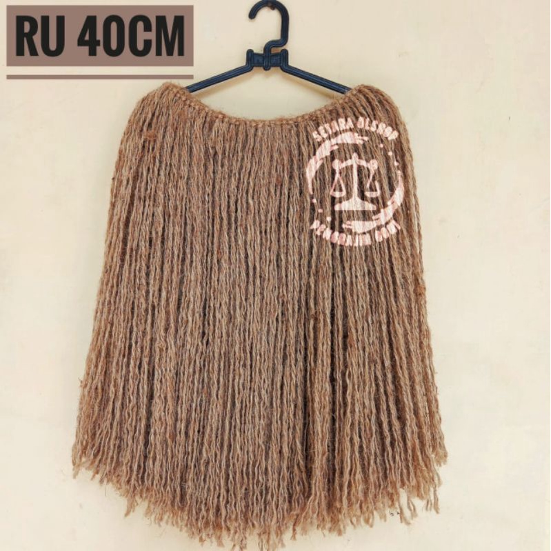 Jual Rok rumbai goni Adat Papua 40cm motif unik keriting | Shopee Indonesia
