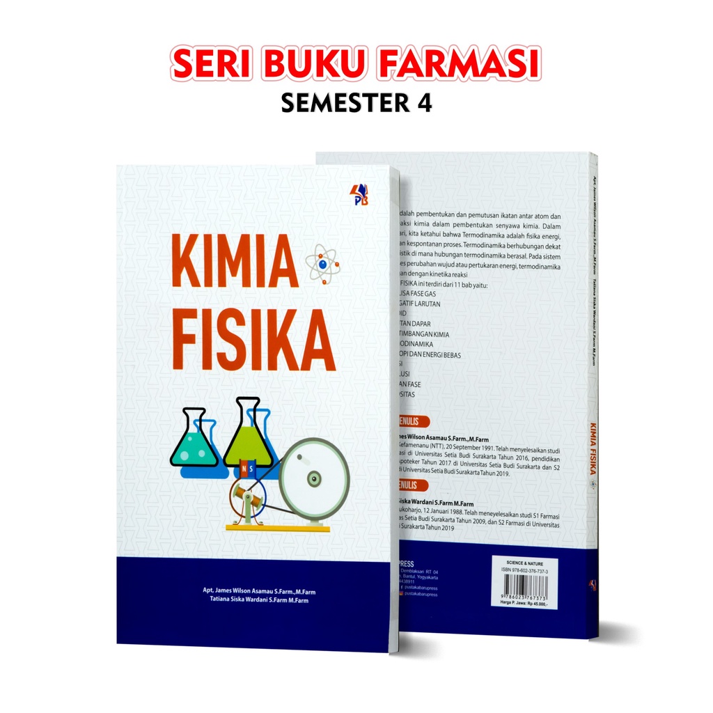 Jual Buku Farmasi Untuk Semester 4 Farmakoterapi Biokimia Farmasi Kimia Fisika Fitokimia ...