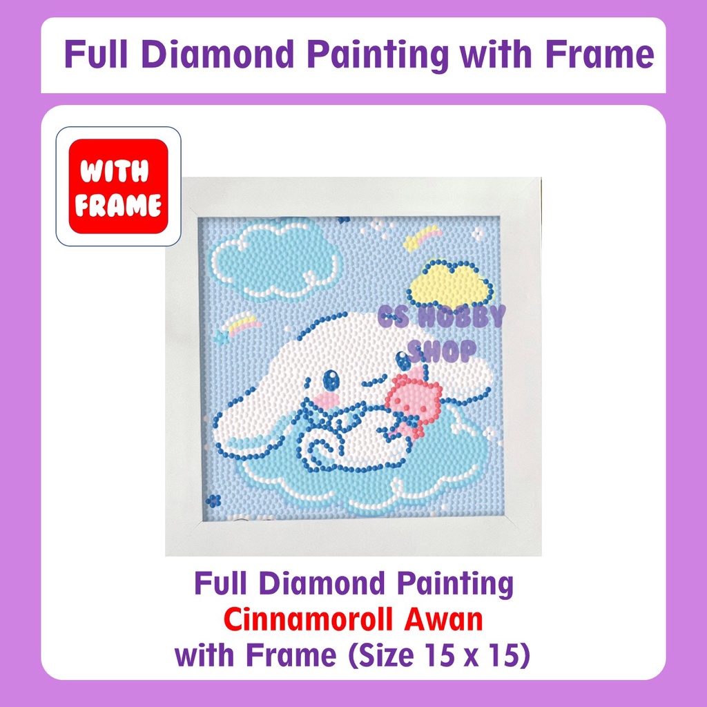 Jual Full Diamond Painting Anak DIY Anak Dewasa dengan Frame ...