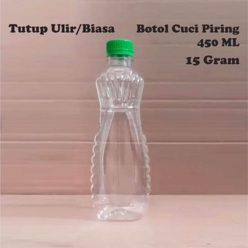 Jual Botol Sabun Cuci Piring 450ml Tutup Ulir Botol Cupir 450ml Botol ...