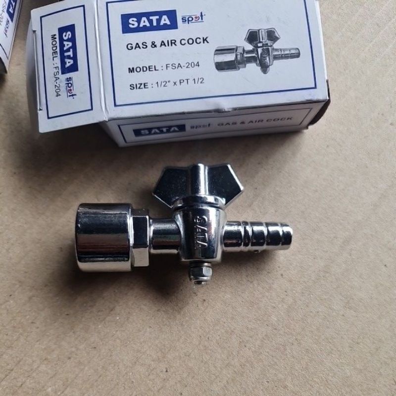 Jual kran oven gas kran gas water heater stop kran gas merek sata ...
