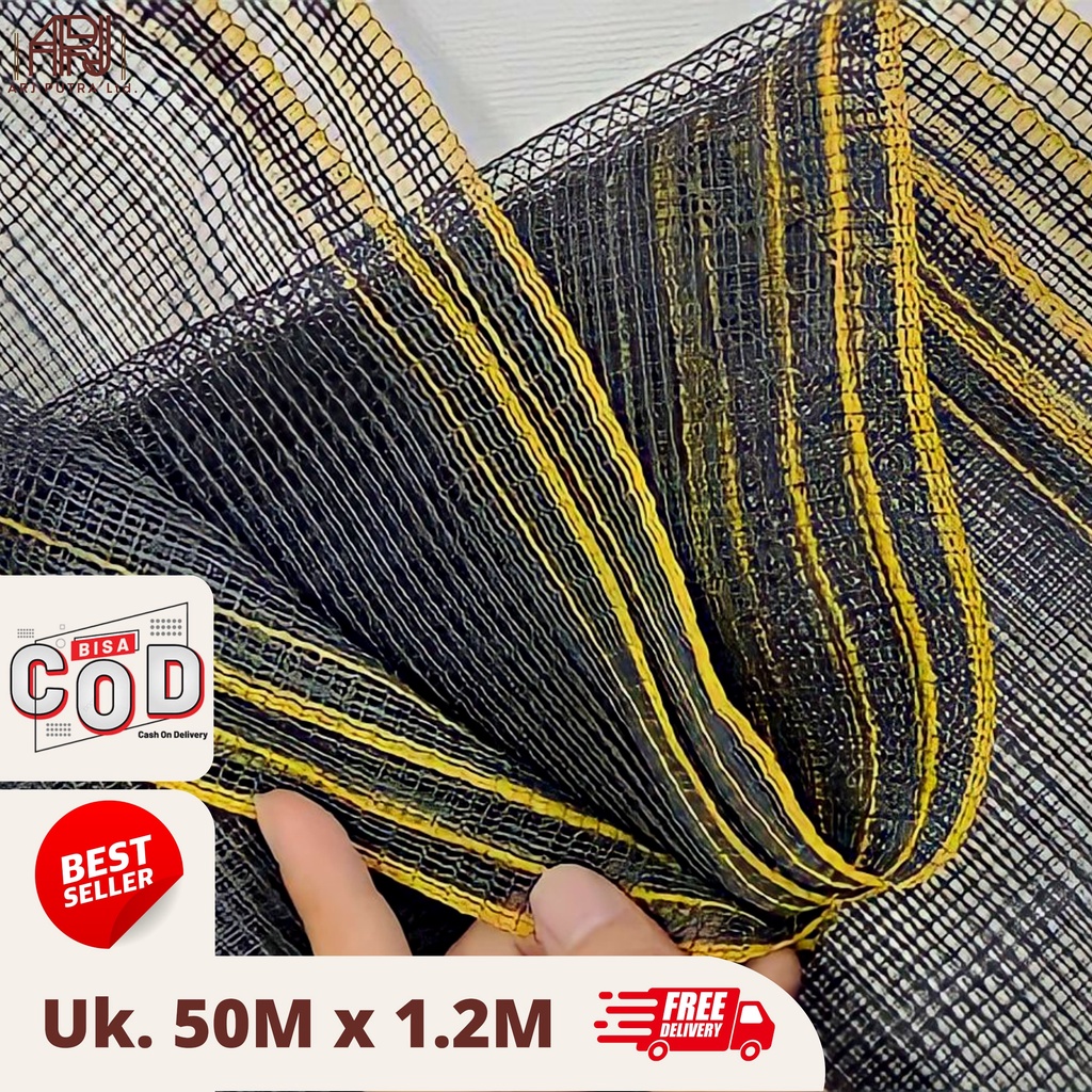 Jual Waring Jaring Panjang 50 Meter X 1.2 Meter - Jaring Waring Hitam ... Jual Waring Jaring Panjang 50 Meter X 1.2 Meter - Jaring Waring Hitam ...