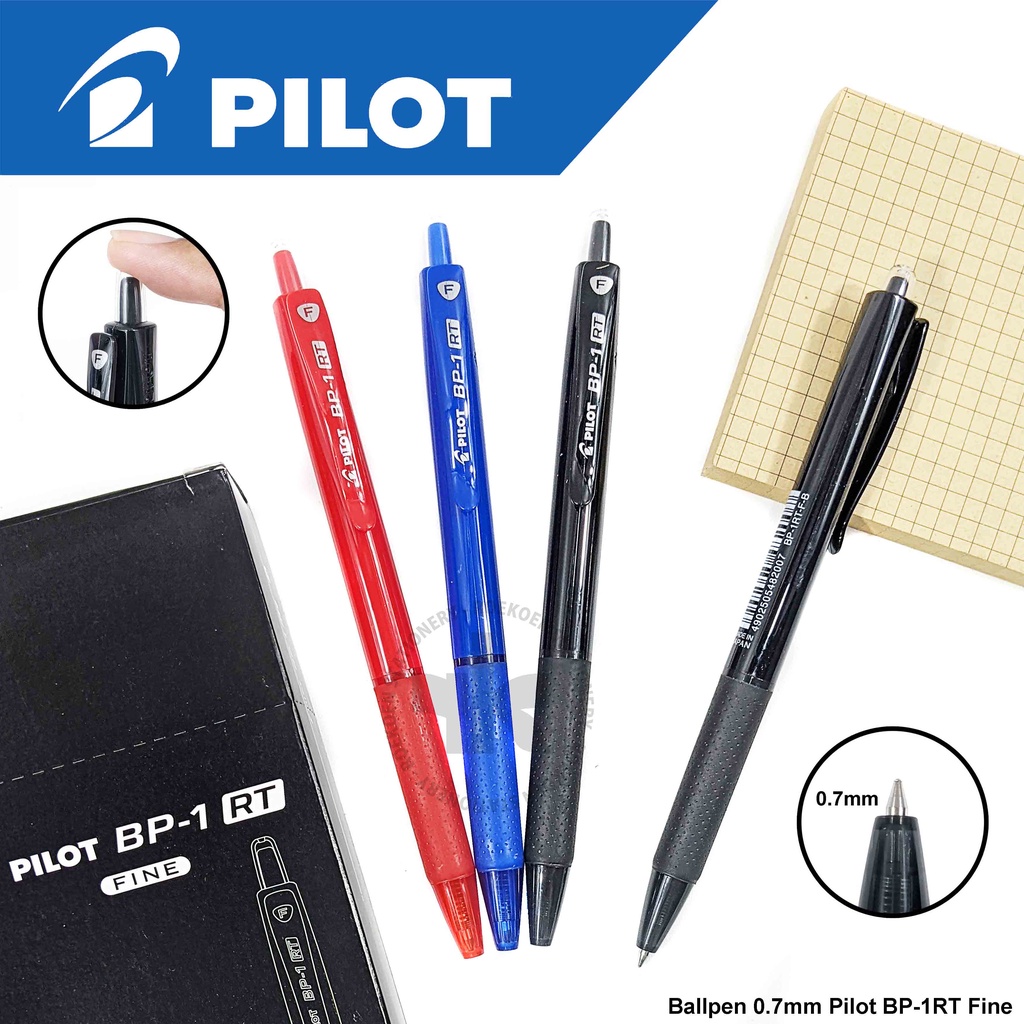 Jual Pilot BP-1 RT Retractable Ballpen 0.7mm Fine | Shopee Indonesia