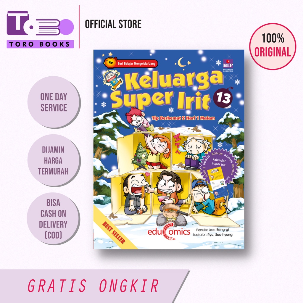 Jual Buku EDUCOMICS : KELUARGA SUPER IRIT ( vol 1-39) | Shopee Indonesia