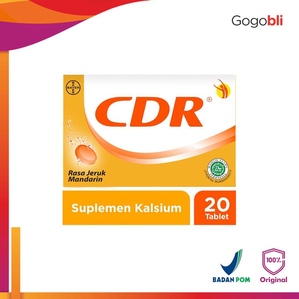 Jual CDR Sweet Orange Effervescent 20 tab | Shopee Indonesia