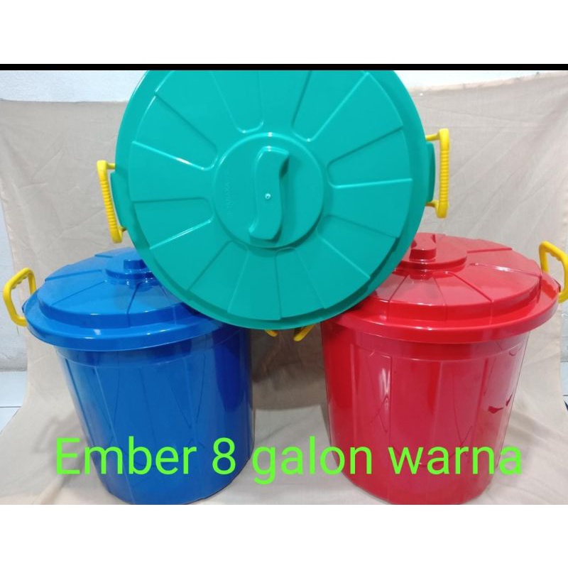 Jual Ember 8 galon tutup - tong air 30 liter serbaguna | Shopee Indonesia