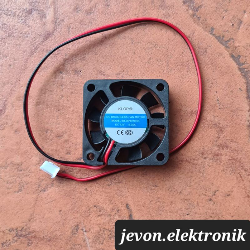 Jual Klop Brushless Fan DC 4x4 5x5 6x6 8x8 9x9 12x12 cm 12V Motor Kipas ...