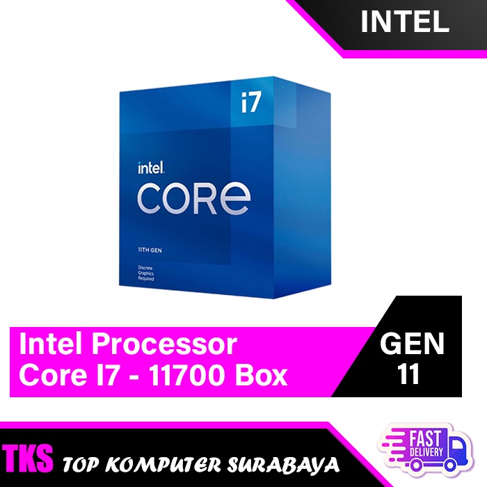 Jual Processor Intel Core i7 11700 - 8 Core 16 Thread Rocket Lake ...