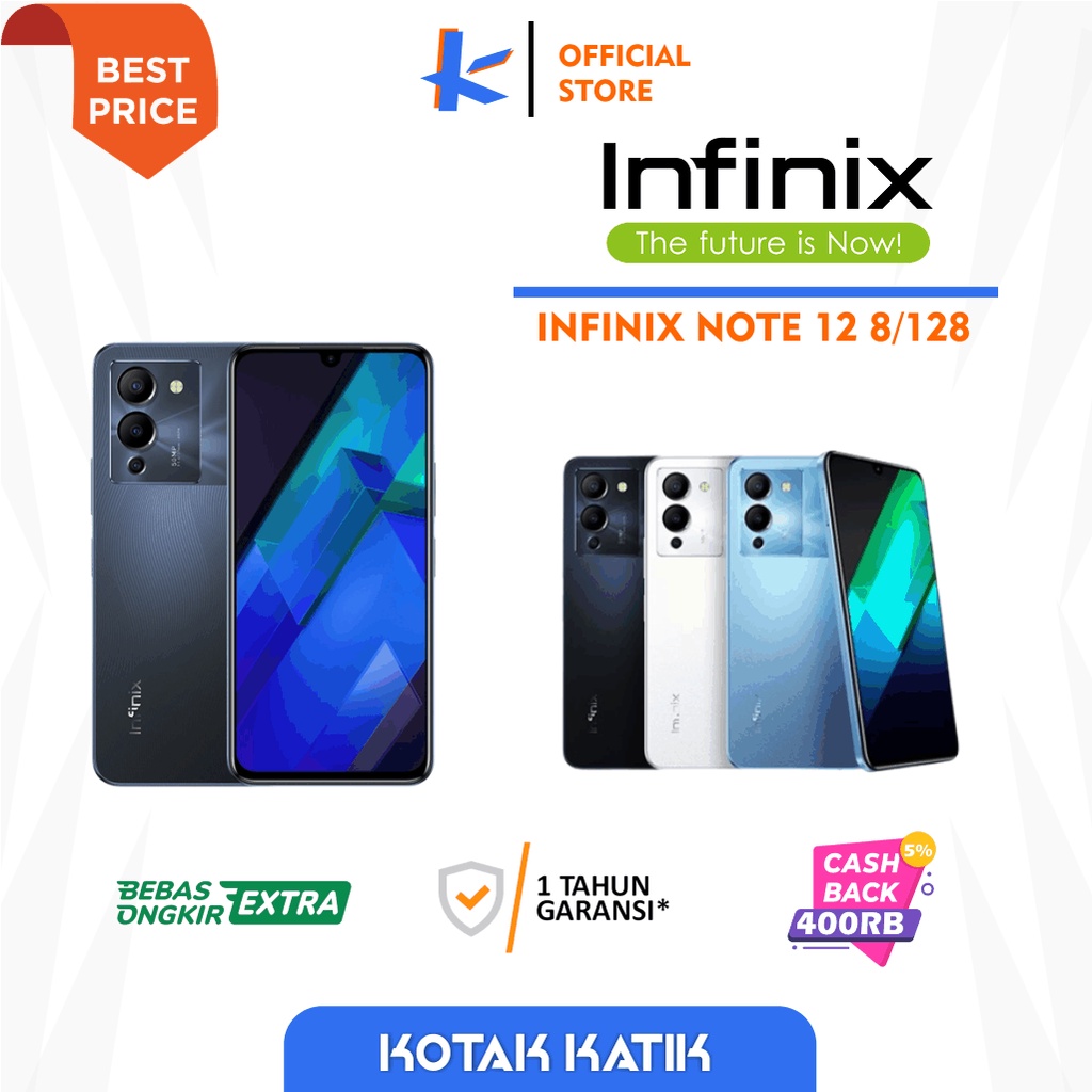 Jual INFINIX NOTE 12 8/128 GB RAM 8GB INTERNAL 128 GB BNIB - GARANSI ...