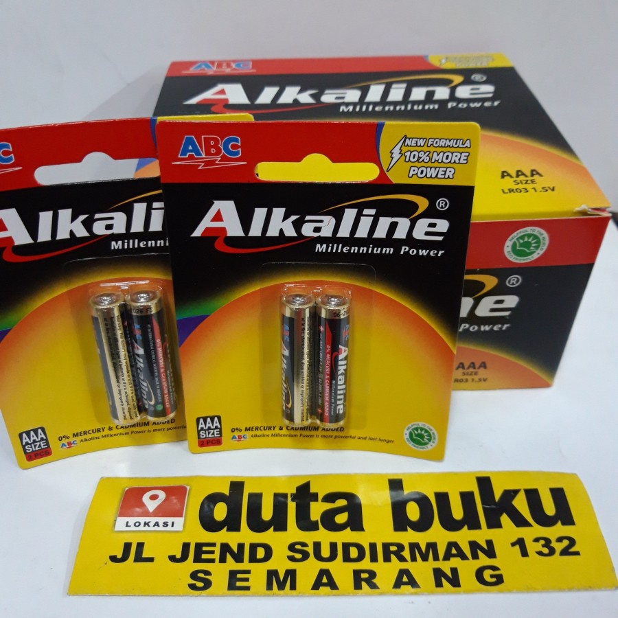 Jual Batu Baterai Battery Batere ABC Alkaline AA / AAA Original ...