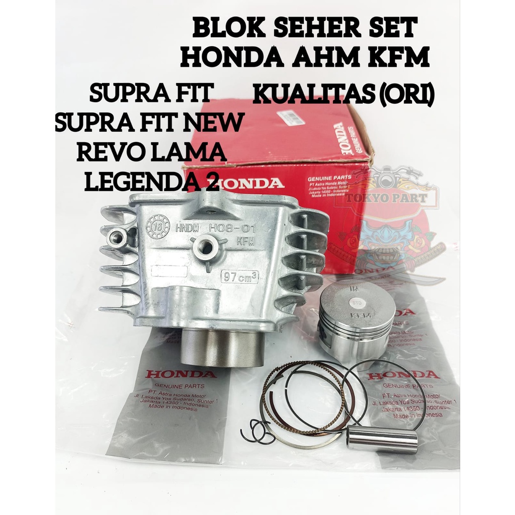 Jual BLOK SEHER ASSY HONDA KFM KUALITAS ASLI ORIGINAL HONDA AHM UNTUK MOTOR HONDA SUPRA FIT REVO ...