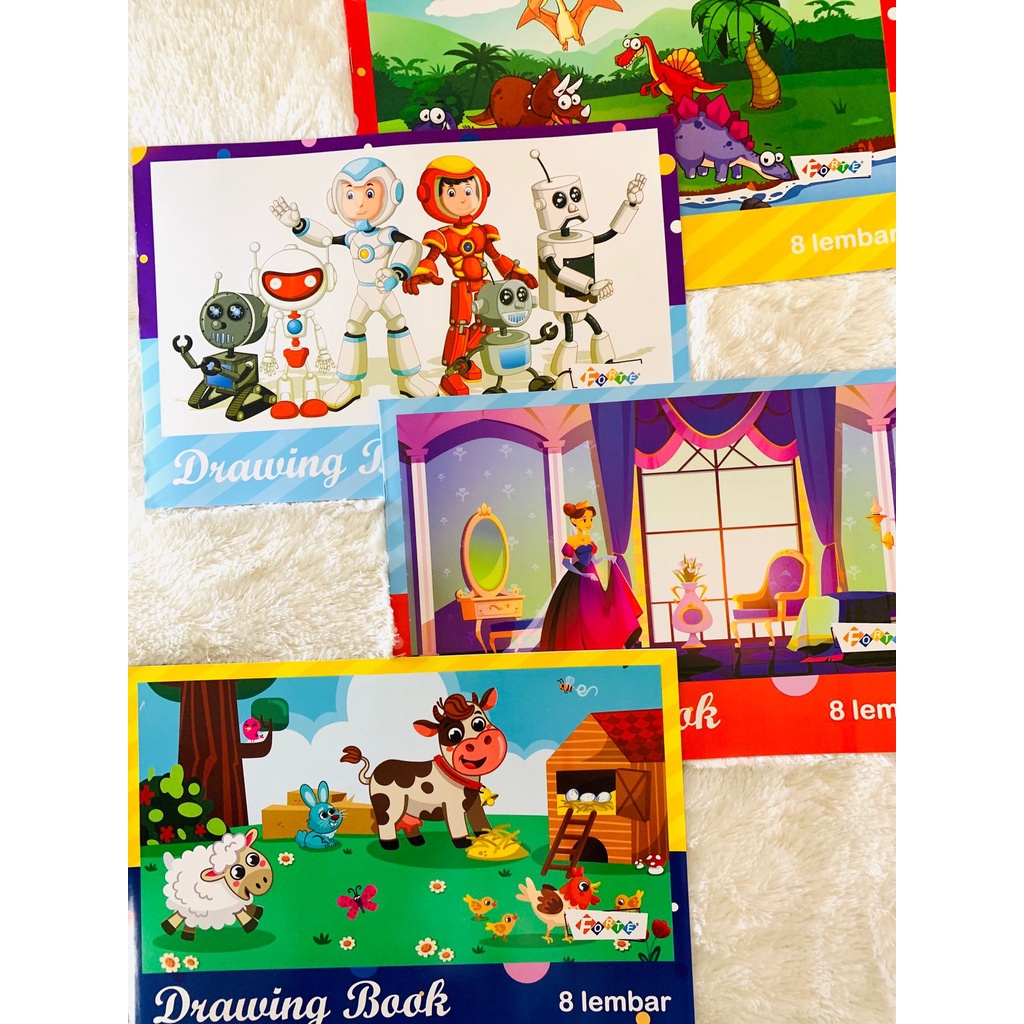 Jual Buku gambar FORTE uk. A4 isi 8 Lembar | Shopee Indonesia
