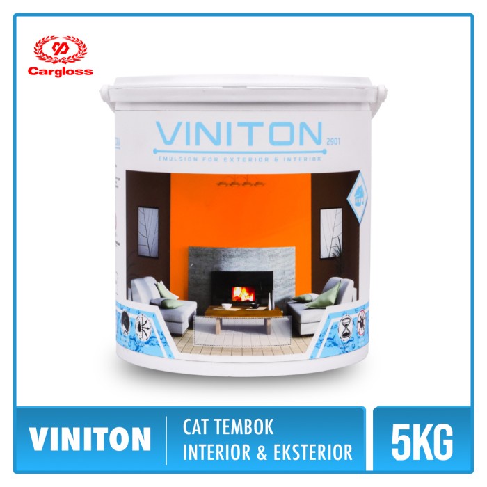 Jual Cargloss Paint Cat Tembok Rumah Viniton 2901 (5 Kg) | Shopee Indonesia