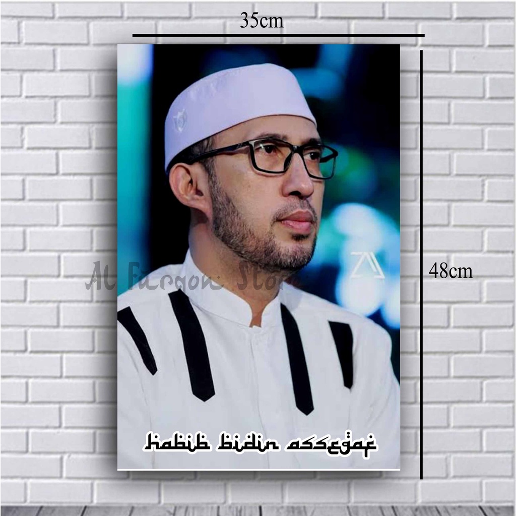 Jual POSTER HABIB BIDIN ASSEGAF / FOTO HABIB BIDIN ASSEGAF / POSTER ...