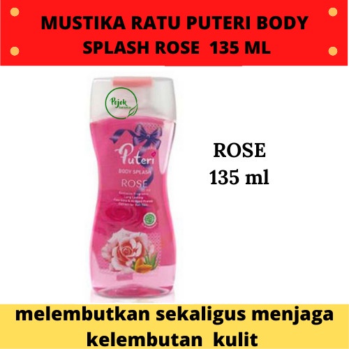 Jual Mustika Ratu Puteri Body Splash Putri Cologne 135ML - rose ...