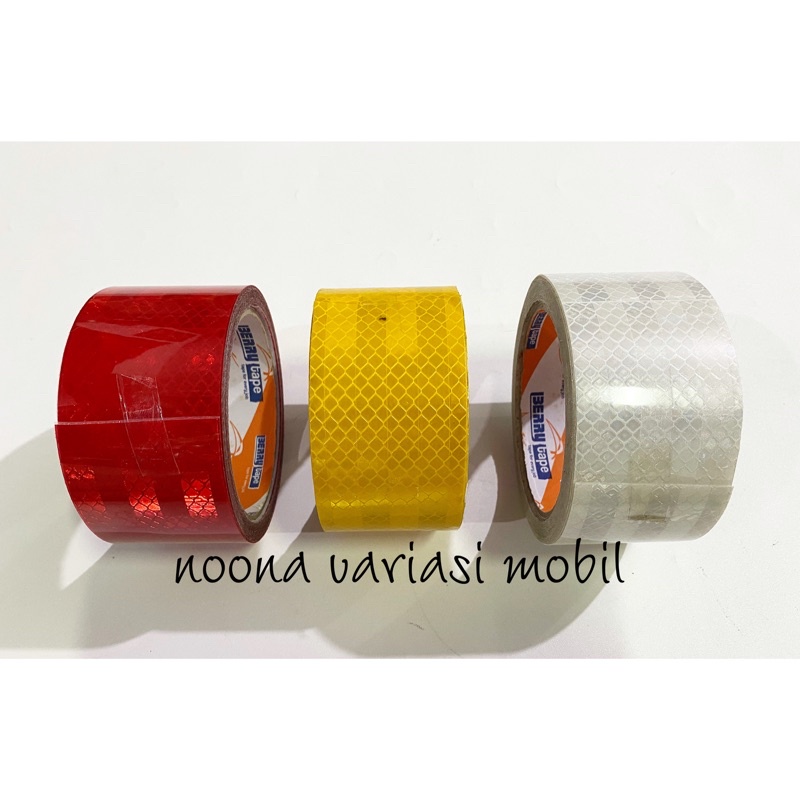 Jual Stiker Reflektif Stiker Reflektor sorot cahaya untuk kir | Shopee ...