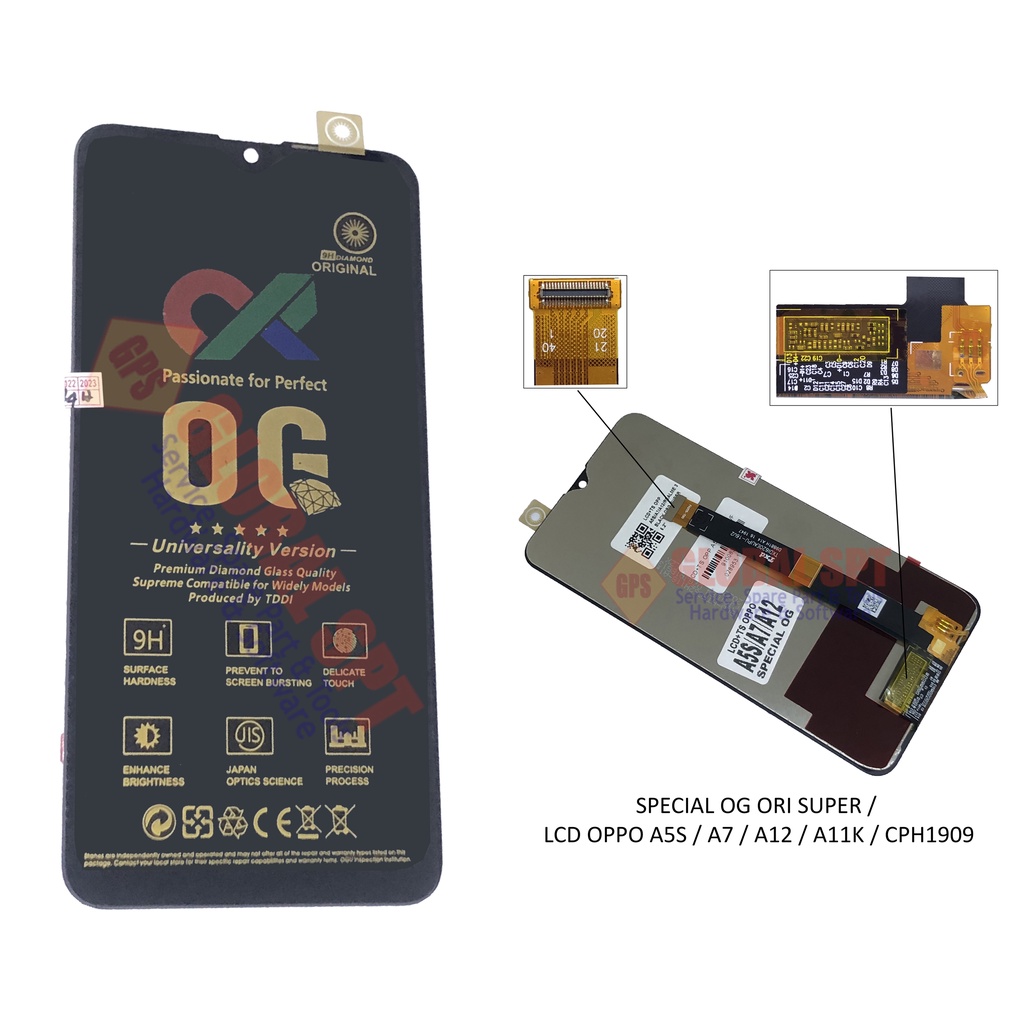 Jual LCD TOUCHSCREEN OPPO A5S / A7 / A12 2020 / 3 / A11K / CPH1909 ...
