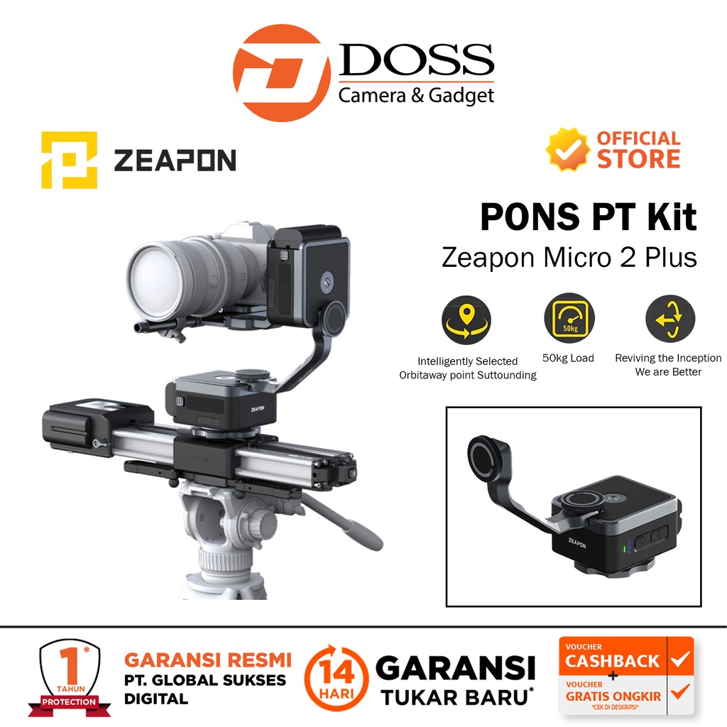 Jual Zeapon Micro2 Plus PONS PT Kit Motorized Micro2 Plus + PONS ...
