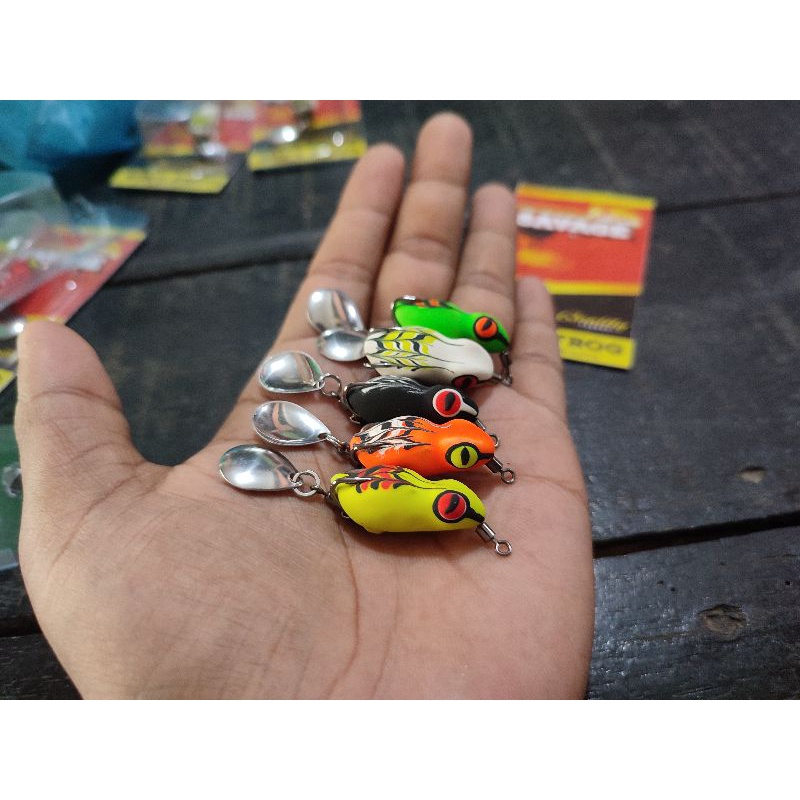 Jual SOFT FROG MINI 2,5CM SV LURE I SOFT FROG KECIL | Shopee Indonesia