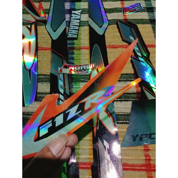 Jual striping fiz R model standar terbaru termurah hologram | Shopee ...