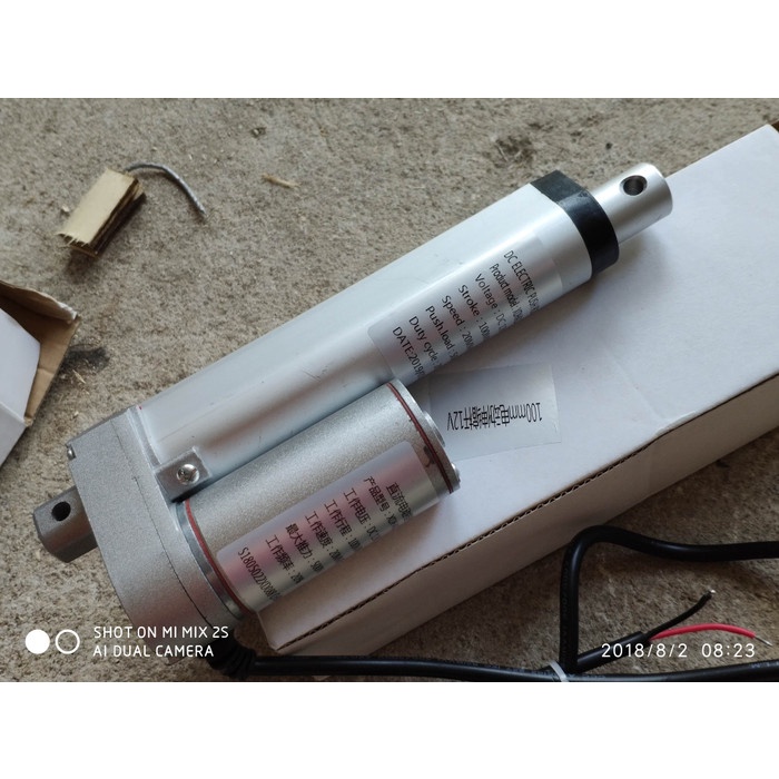 Jual Actuator Motorized Telescopic Push Pull Rod Dc12V 100Mm #Original ...