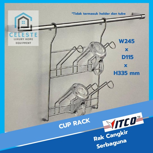 Jual VITCO Cup Rack / Rak Cangkir Minimalis | Shopee Indonesia