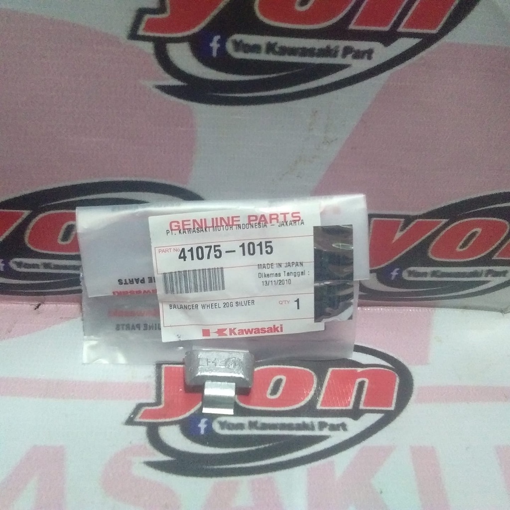Jual ALUMUNIUM BALANCING VELG RODA 41075-1015-0015 BALANCER WHEEL 20G ...